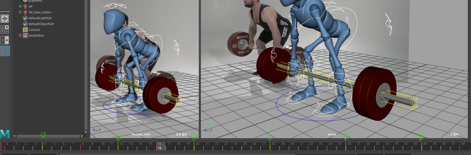 Week 6: Body Mechanics Part 2 | Qi MA 3D Animation